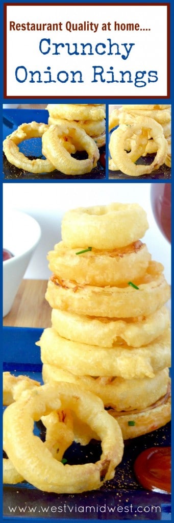 How to make Homemade Onion Rings - West Via Midwest