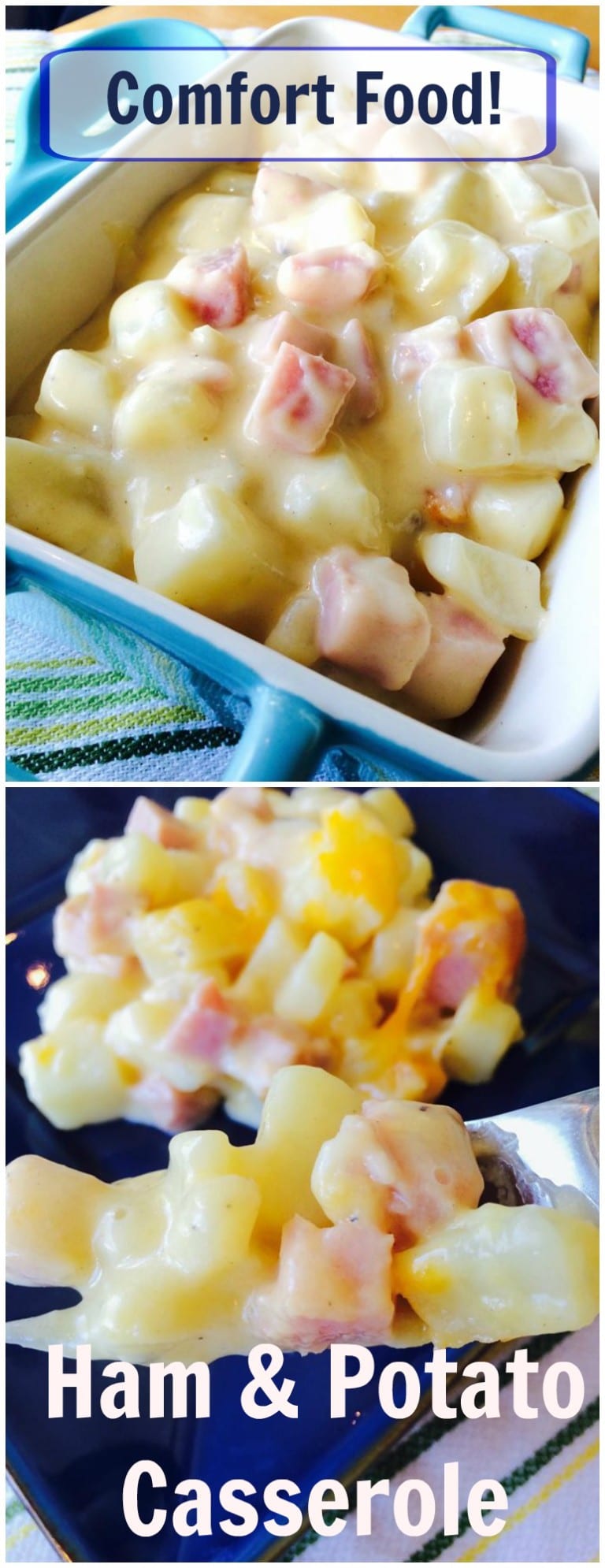 Ham and Potato Casserole with Cheese: Leftover ham recipe - West Via ...