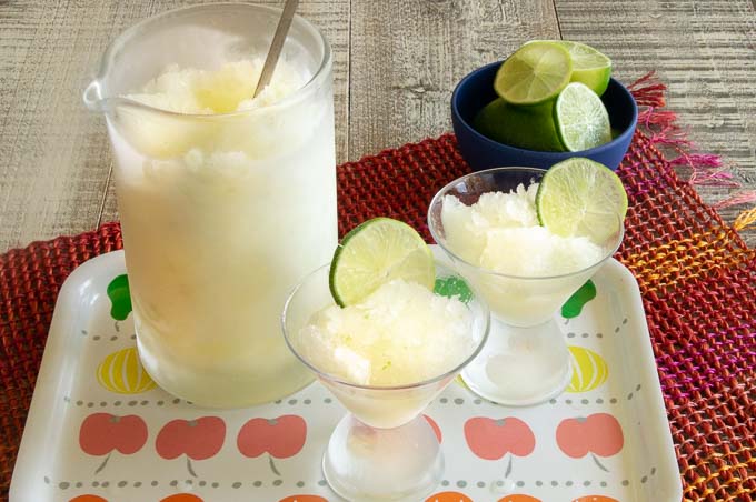Icy Rum Slush-Summer Signature Party Drink - West Via Midwest