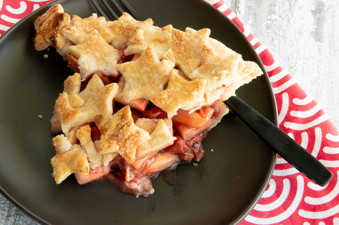 Apple Cherry pie for a twist on holiday baking! - West Via Midwest
