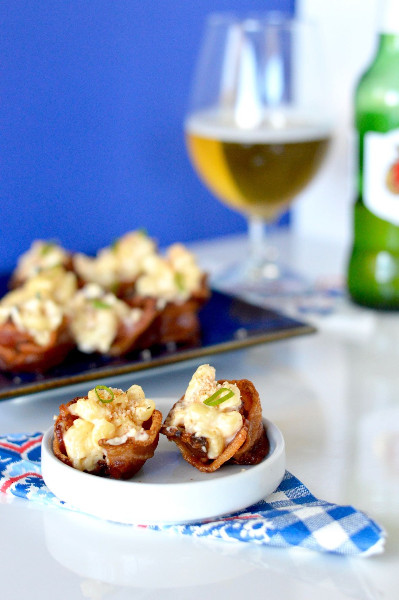 Bacon Mac n Cheese Cups - West Via Midwest