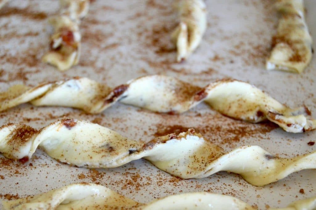 Maple Bacon Cheese Twists - West Via Midwest