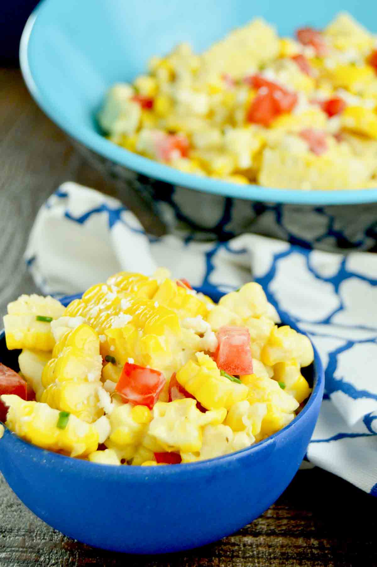 Chili Lime Sweet Corn Salad: Cookout Side Idea - West Via Midwest