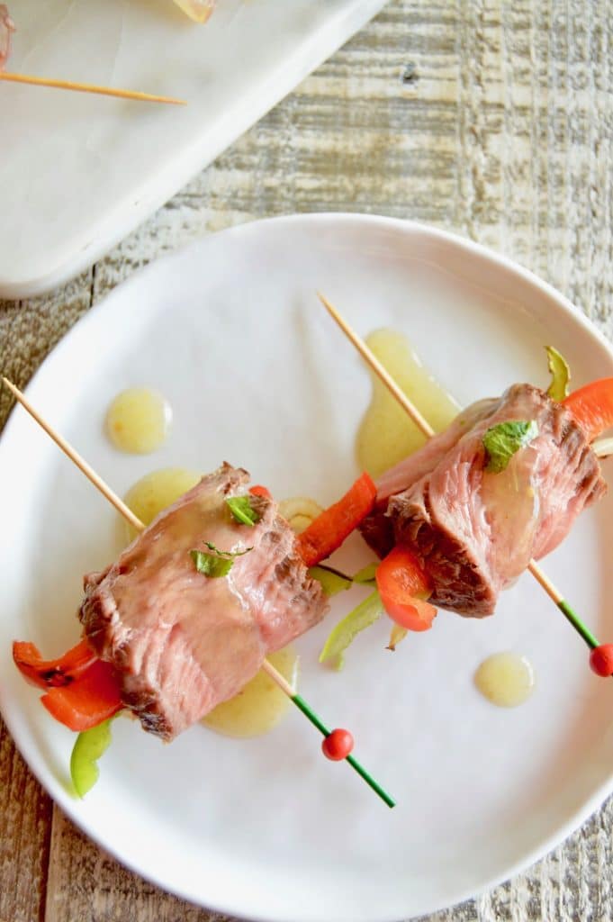 Easy Fajita Bite Appetizers - West Via Midwest