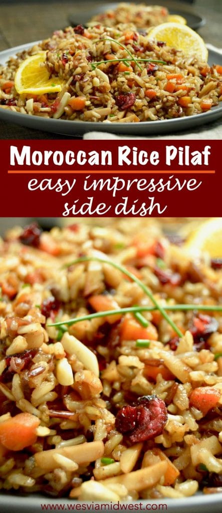 Moroccan Rice Pilaf - West Via Midwest