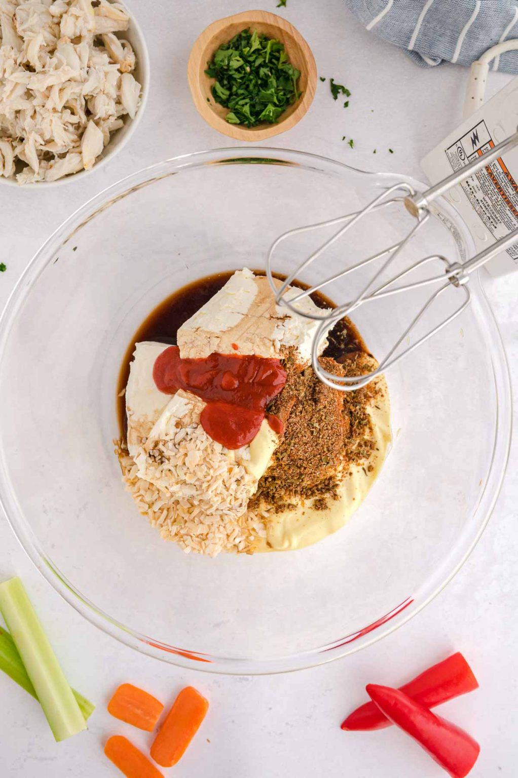 Philadelphia Cream Cheese Crab Dip - West Via Midwest