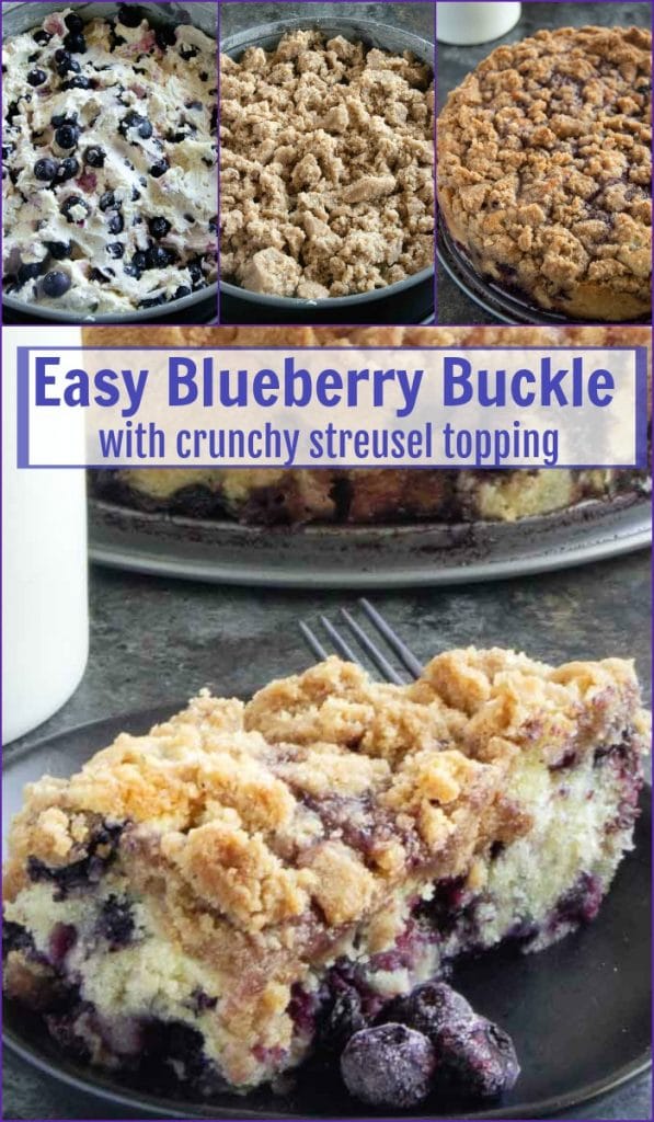Blueberry Buckle Cake Recipe - West Via Midwest