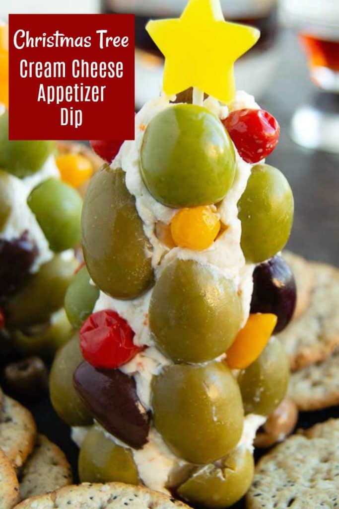 Christmas Tree Cream Cheese Dip - West Via Midwest