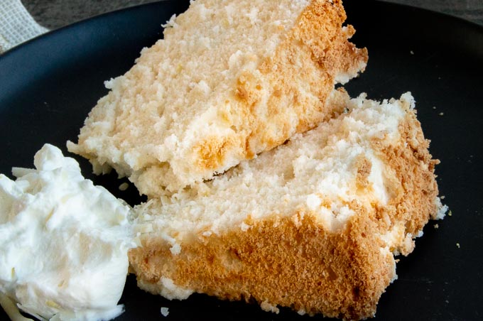 Lemon Coconut Angel Food Cake - West Via Midwest
