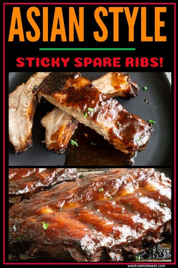 Chinese Spare Ribs (Best Asian BBQ Sauce) - West Via Midwest