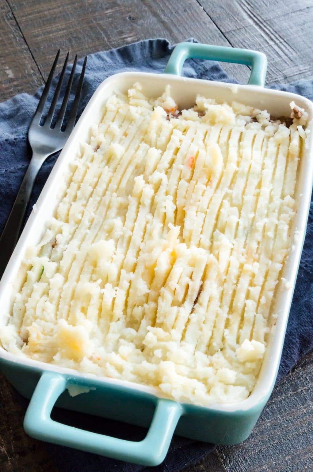 Cheesy Gouda Mashed Potatoes - West Via Midwest