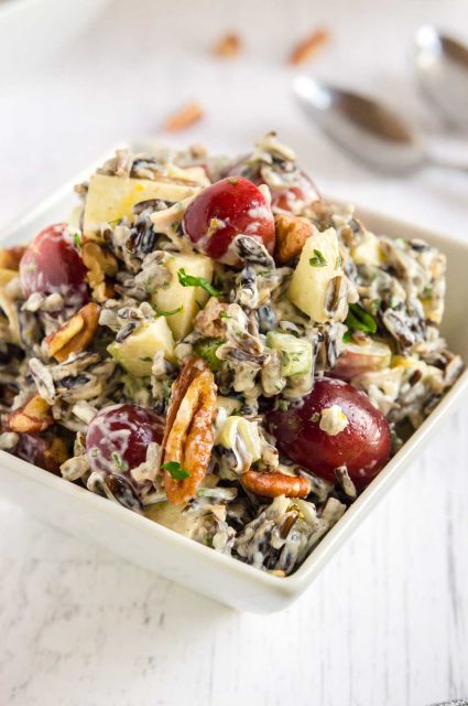 Wild Rice Salad: Make-Ahead Thanksgiving Side - West Via Midwest