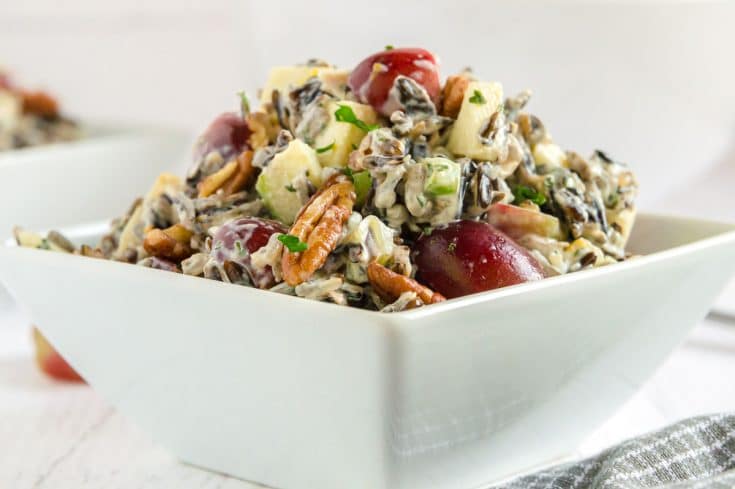 Wild Rice Salad: Make-Ahead Thanksgiving Side - West Via Midwest