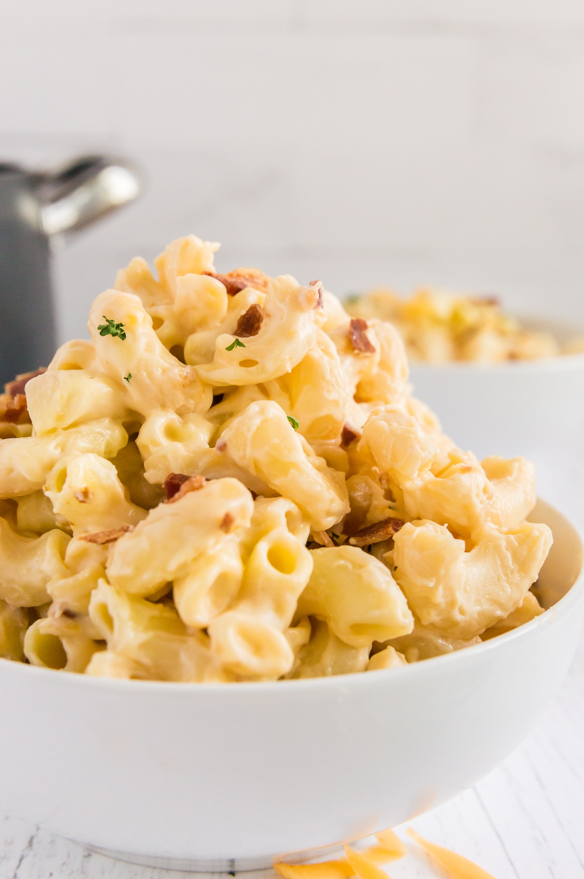 Bacon Mac N Cheese - West Via Midwest