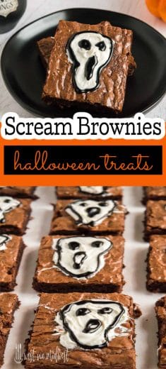 The Scream Brownies: Halloween Treat - West Via Midwest