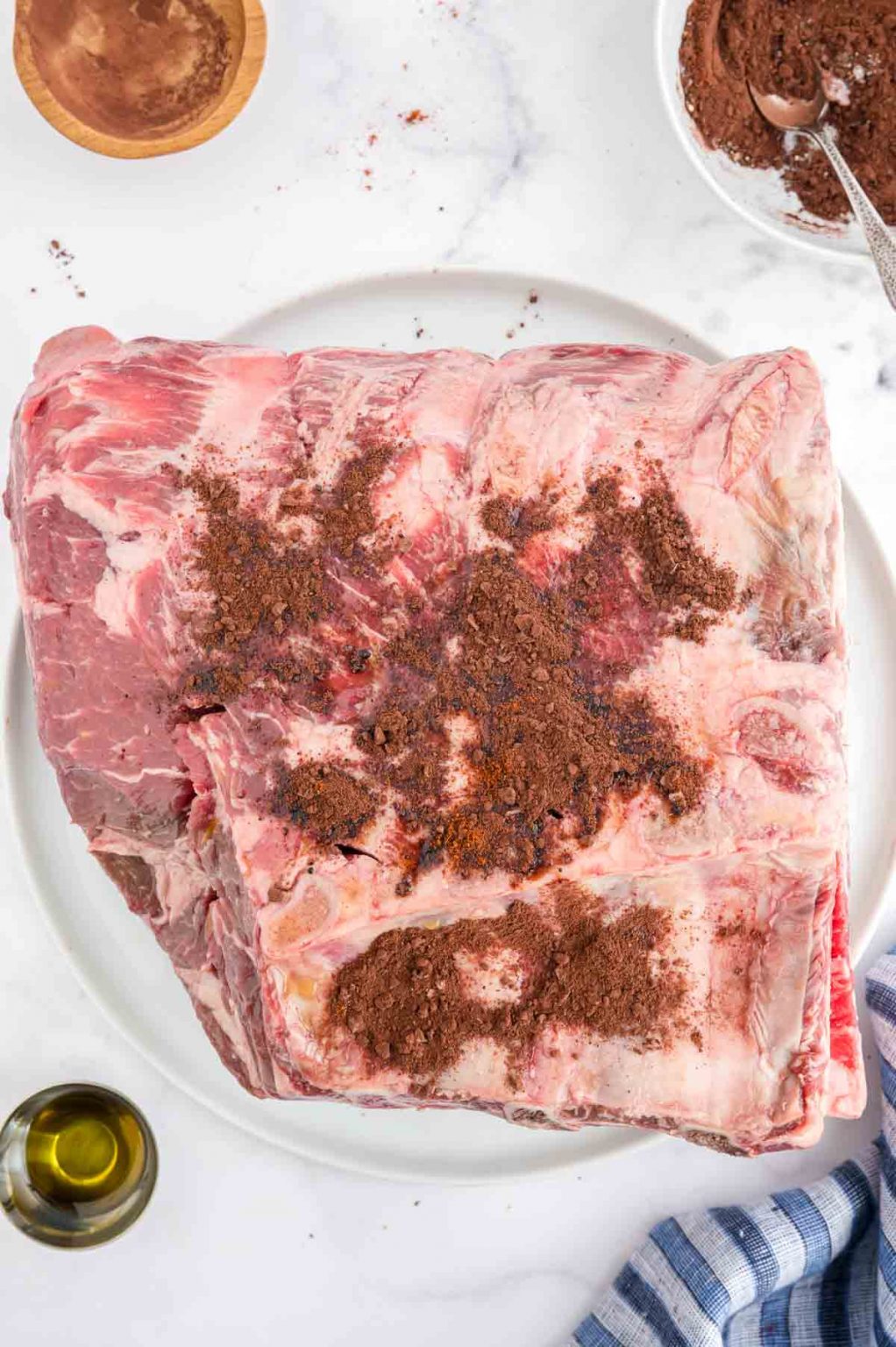 Grilled Prime Rib Roast with Whiskey Butter - West Via Midwest