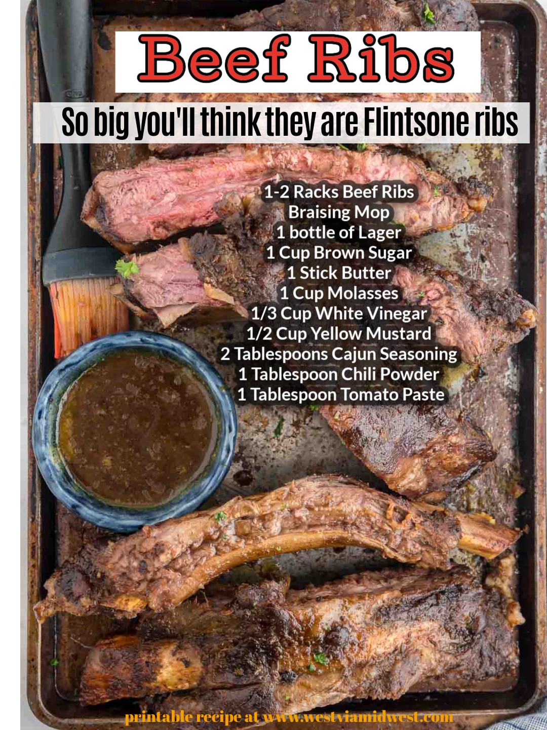 Slow Cooked Beef Back Ribs Recipe - West Via Midwest